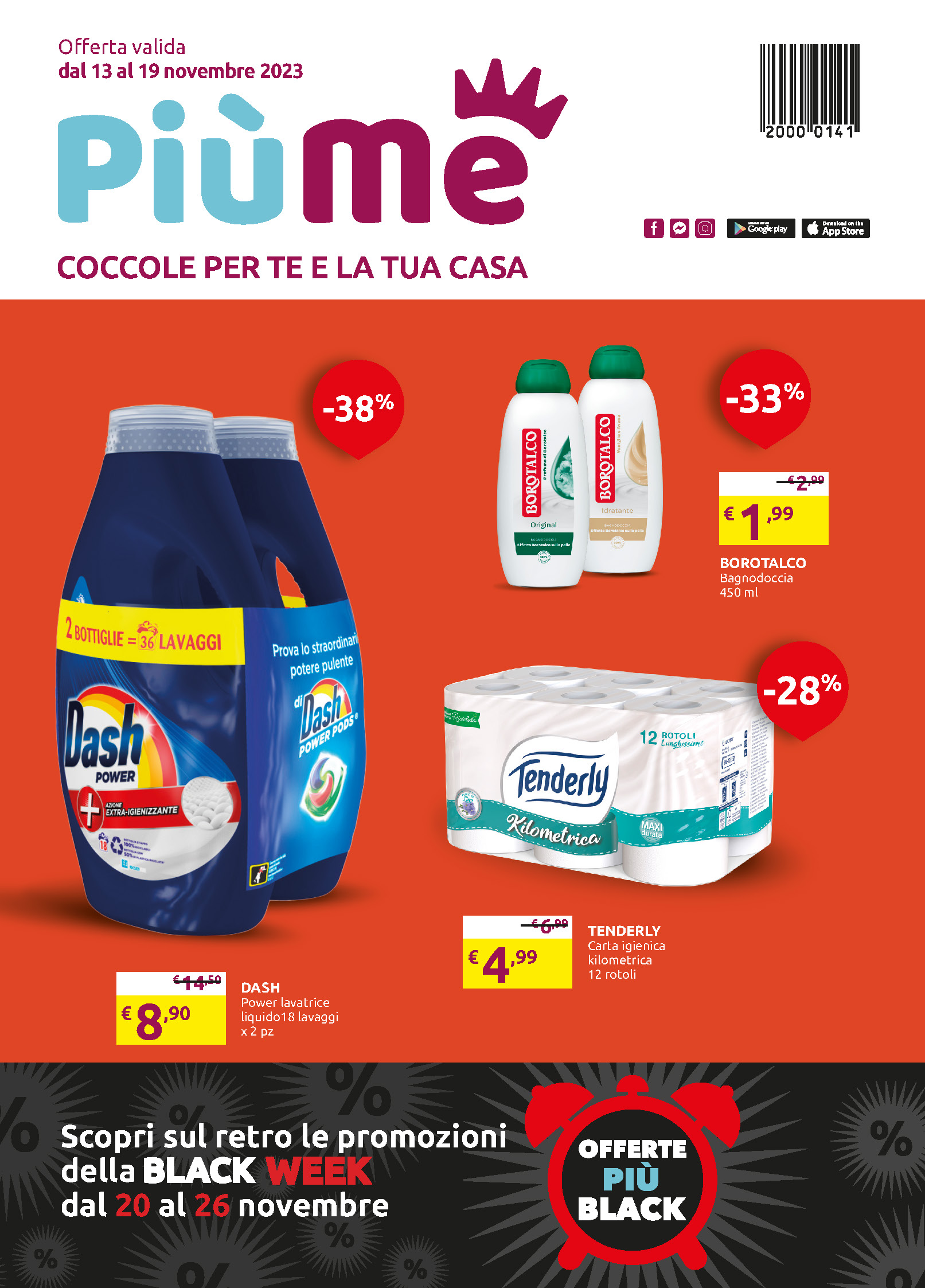 OFFERTE PIU'ME DAL 13 AL 19 NOVEMBRE - Centro Atlante - Centro ...